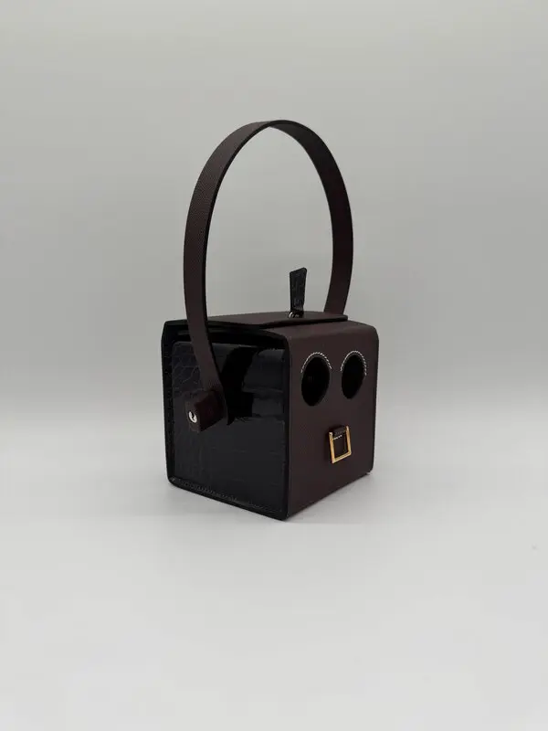 Hermès Petit H Robot Rouge Sellier Cassis