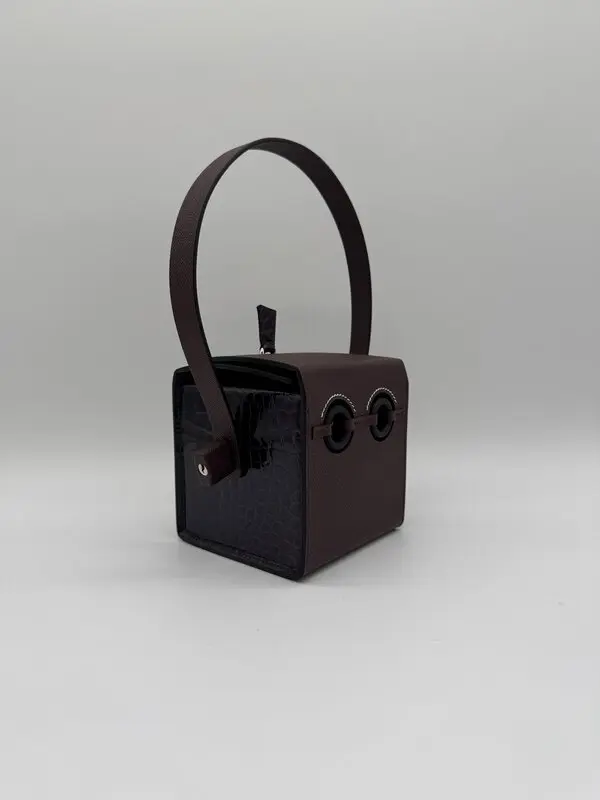 Hermès Petit H Robot Rouge Sellier Cassis