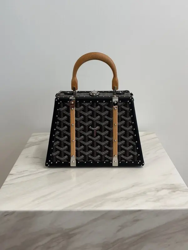 Goyard Saïgon Trunk Bag - Black