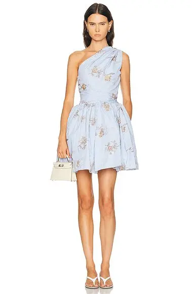 AKNVAS Paula Dress - Multi Blue