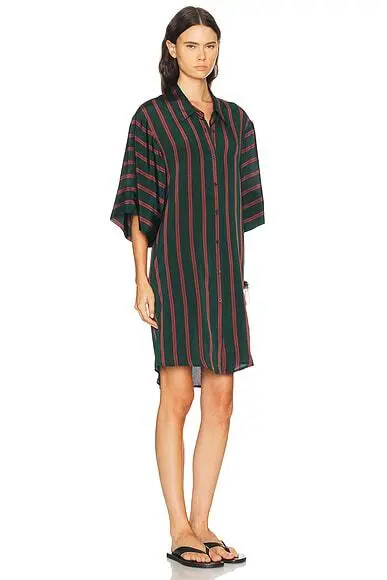 Dries Van Noten Printed Shirt Dress