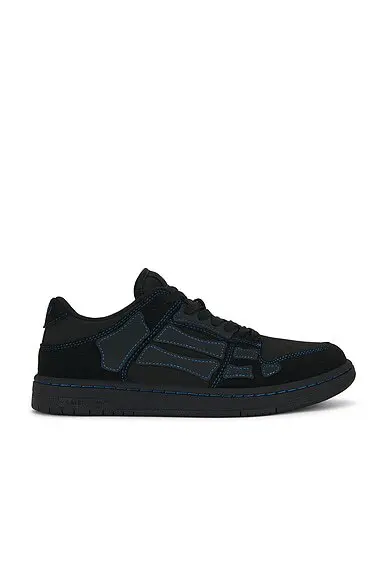 Amiri Skel Top Low Sneakers - Black