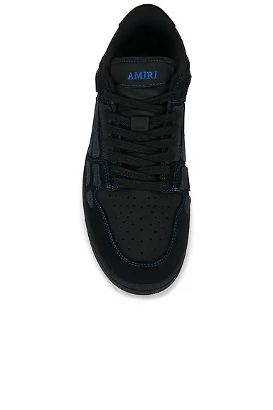 Amiri Skel Top Low Sneakers - Black