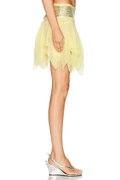 Gimaguas Leila Sequined Mini Skirt