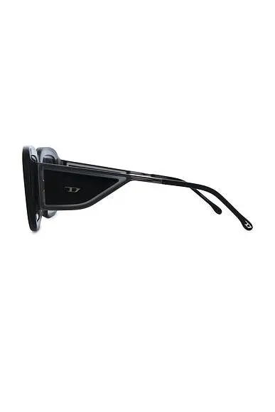 DIESEL® Square Frame Sunglasses