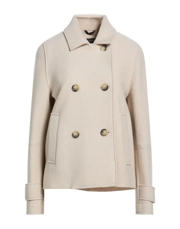Cinzia Rocca Virgin Wool Pea Coat