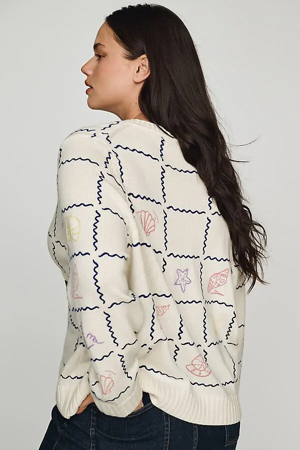 Chinti & Parker Wool Cashmere Shell Sweater