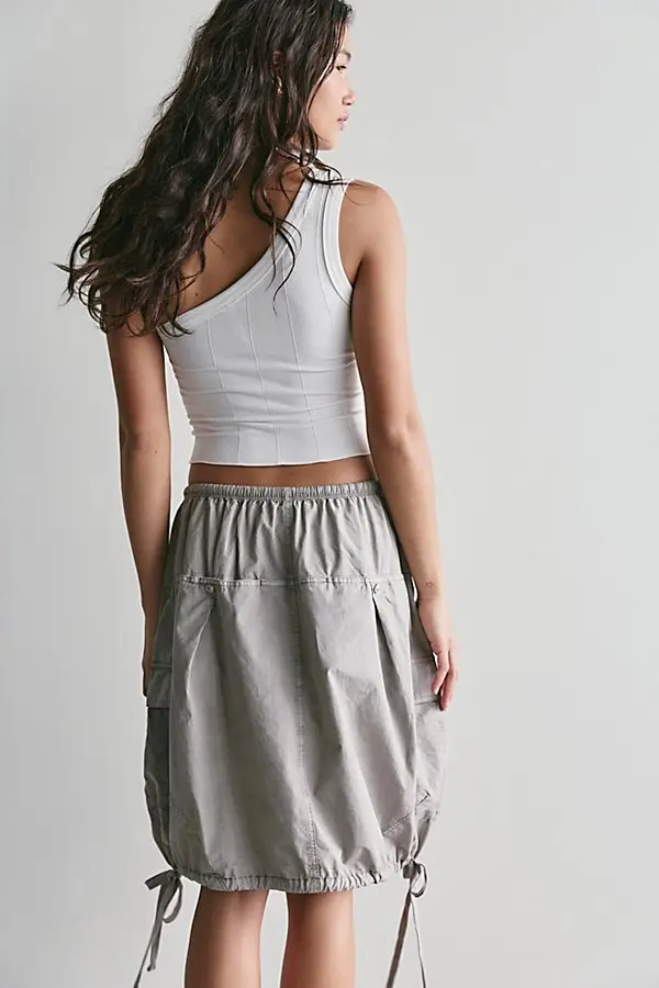 Free People We The Free Arlo Cargo Midi Skirt