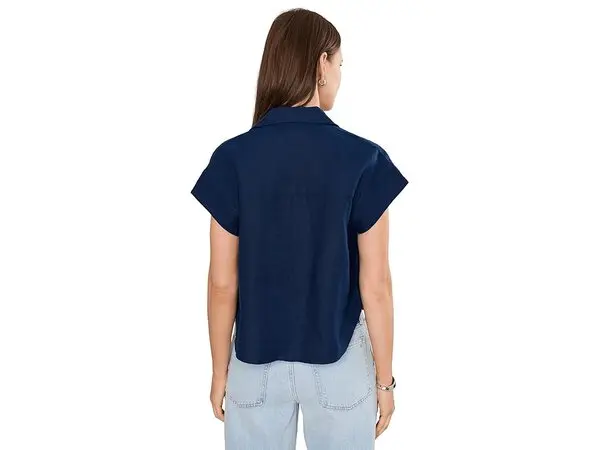 Madewell Linen Shirt - Blue
