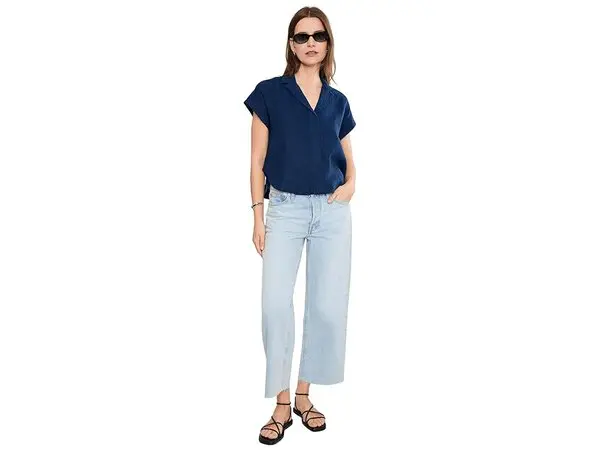 Madewell Linen Shirt - Blue