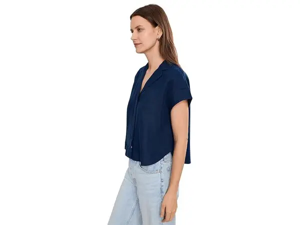 Madewell Linen Shirt - Blue