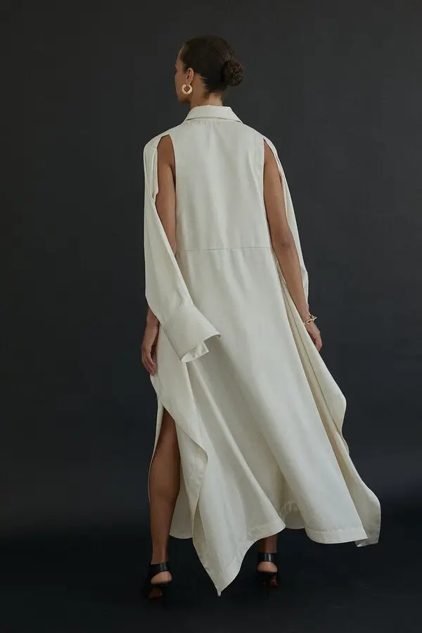 HEIRLOME Camille Silk Twill Dress