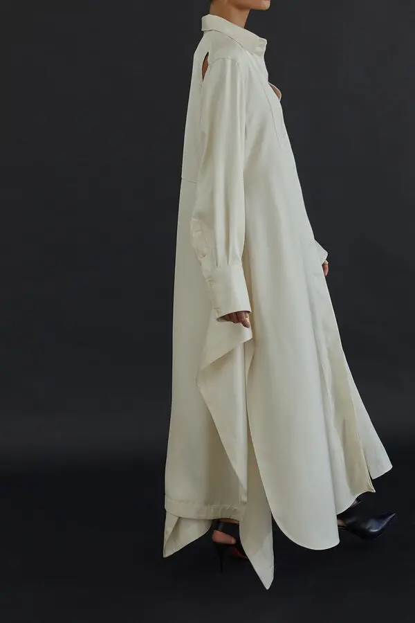 HEIRLOME Camille Silk Twill Dress