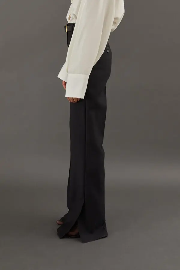 HEIRLOME Nova Tailored Trousers In Silk And Wool