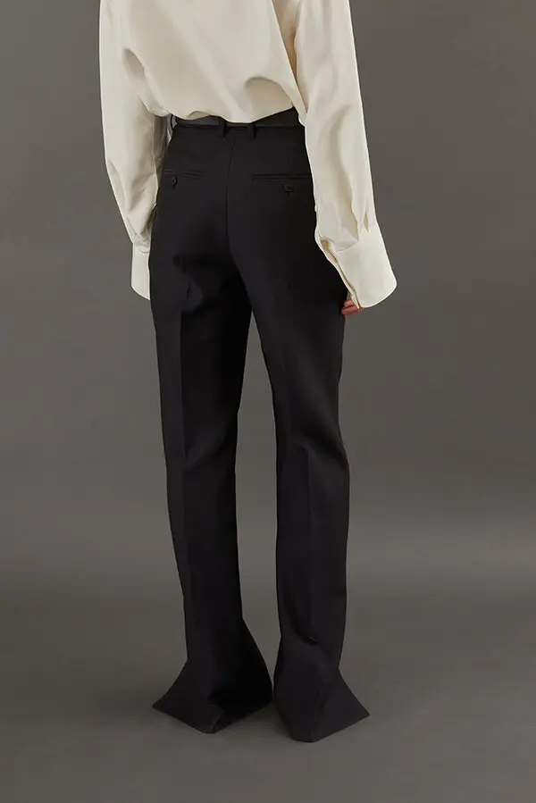 HEIRLOME Nova Tailored Trousers In Silk And Wool
