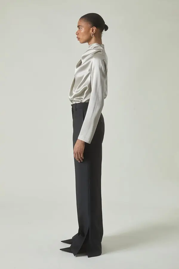 HEIRLOME Nova Tailored Trousers In Silk And Wool