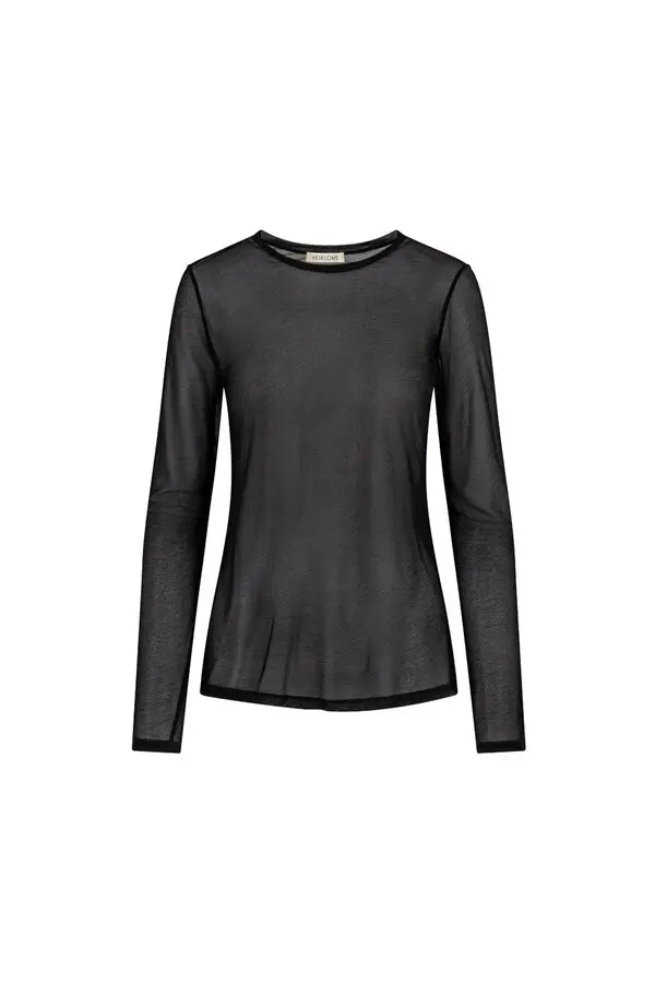 HEIRLOME Rio Sheer Long Sleeve Top
