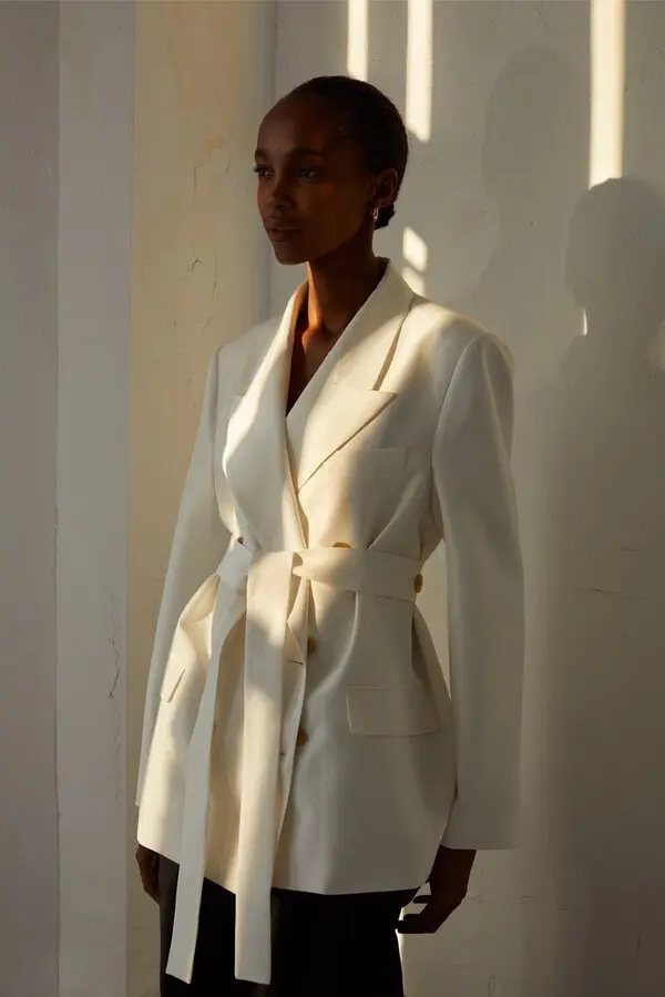 HEIRLOME Luisa Blazer In Silk