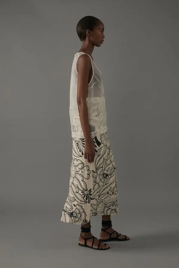 HEIRLOME Elaine Organza Tank Top
