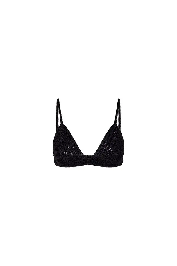 HEIRLOME Agnes Bralette - Black