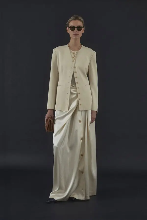 HEIRLOME Catalina Blazer In Fluid Twill
