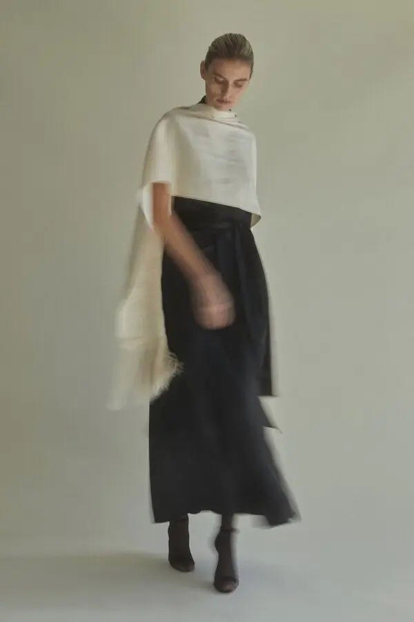 HEIRLOME Barbara Halterneck Dress In Double-face Silk Satin - Black