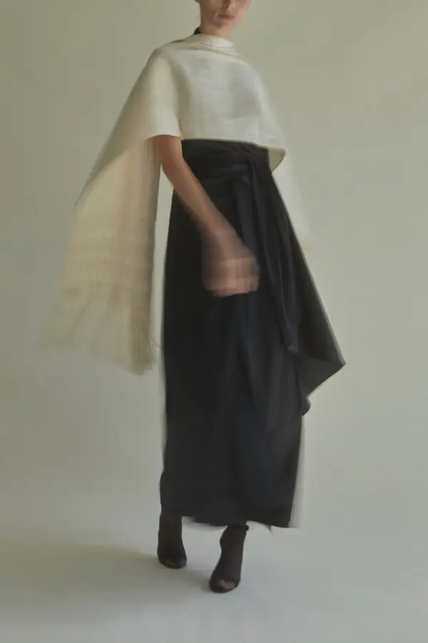 HEIRLOME Barbara Halterneck Dress In Double-face Silk Satin