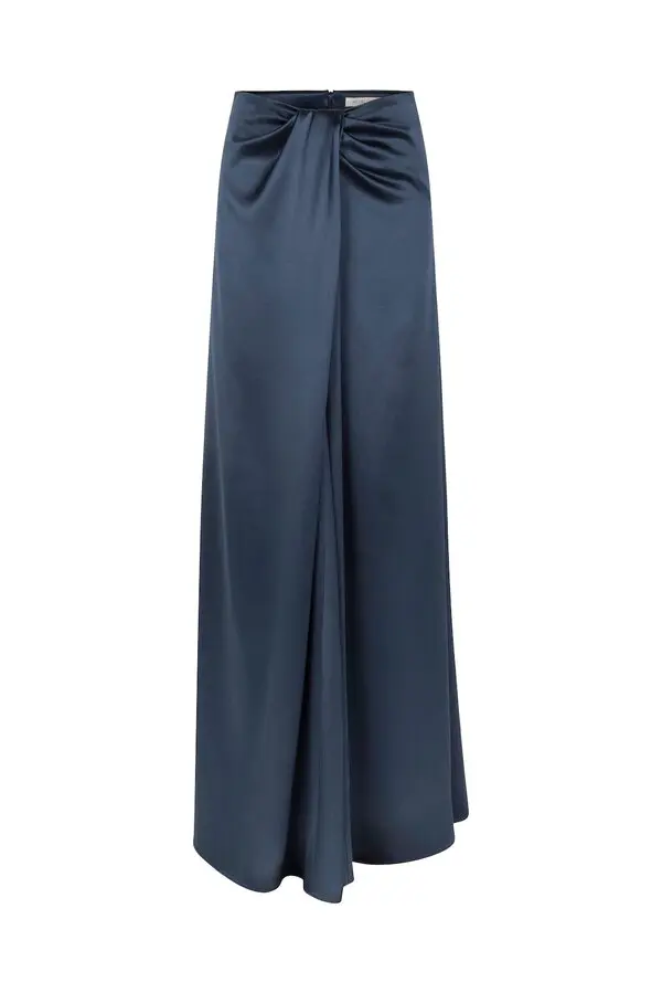 HEIRLOME Leticia Maxi Skirt In Silk Crepe-back Satin
