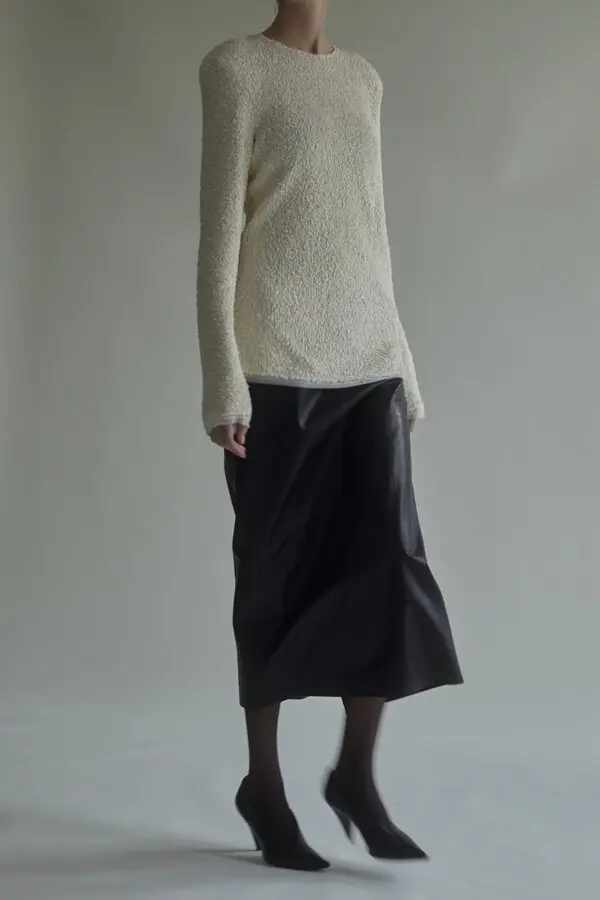 HEIRLOME Lexi Leather Midi Skirt