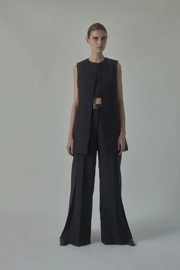 HEIRLOME Danielle Mini Dress In Silk And Wool