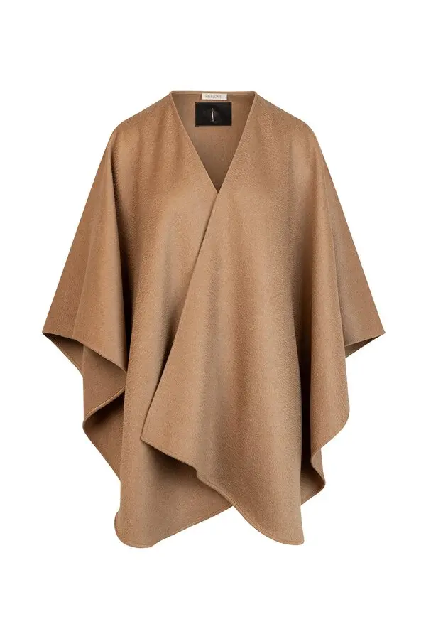 HEIRLOME Danica Shawl Cape In Italian Hair