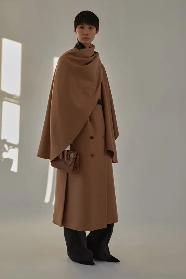 HEIRLOME Danica Shawl Cape In Italian Hair