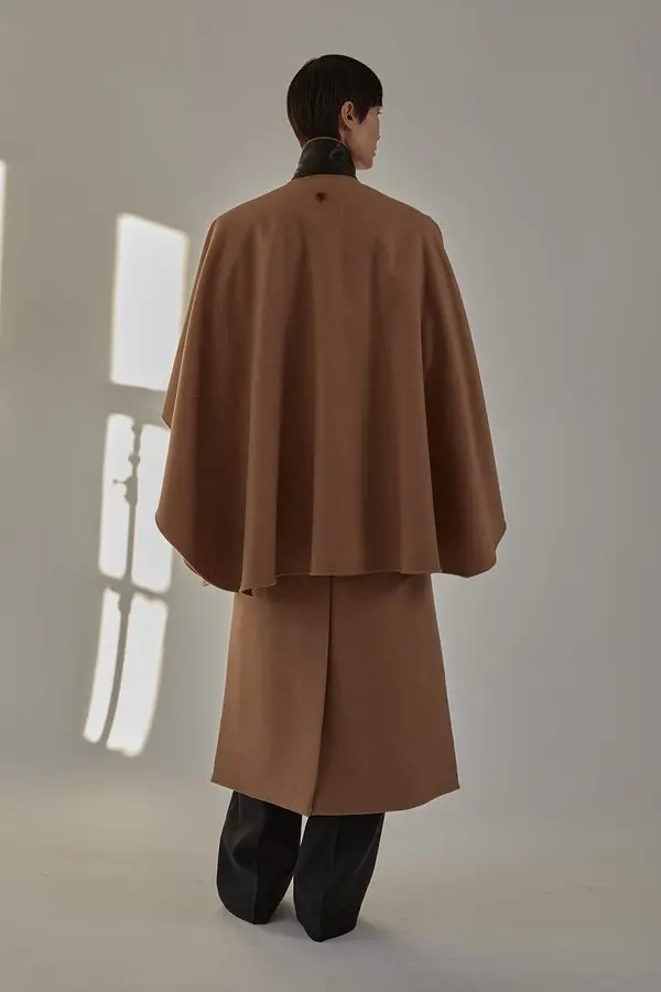 HEIRLOME Danica Shawl Cape In Italian Hair