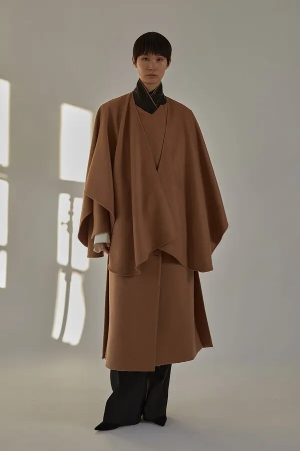 HEIRLOME Danica Shawl Cape In Italian Hair
