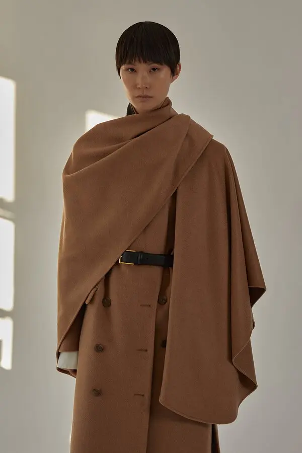 HEIRLOME Danica Shawl Cape In Italian Hair