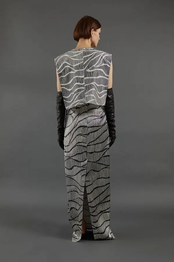 HEIRLOME Milagros Top In Linear Print