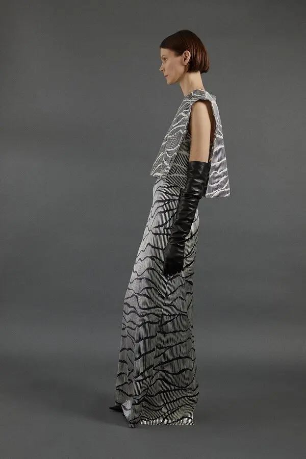 HEIRLOME Milagros Top In Linear Print