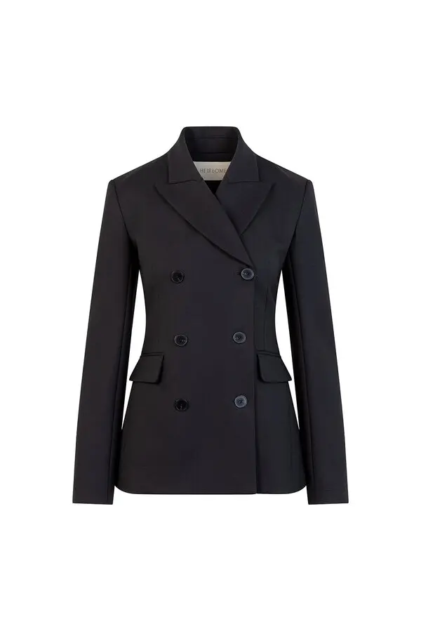 HEIRLOME Carolyn Wool Twill Blazer