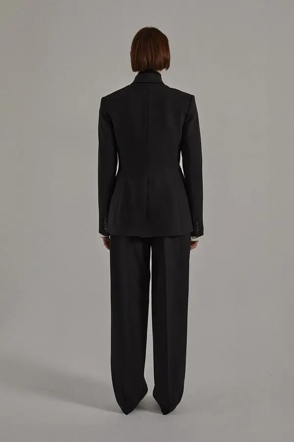 HEIRLOME Carolyn Wool Twill Blazer