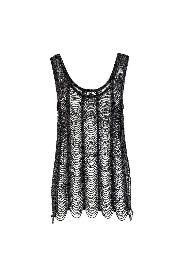 HEIRLOME Jackie Top Hand-embroidered Sequin And Bead Overlay