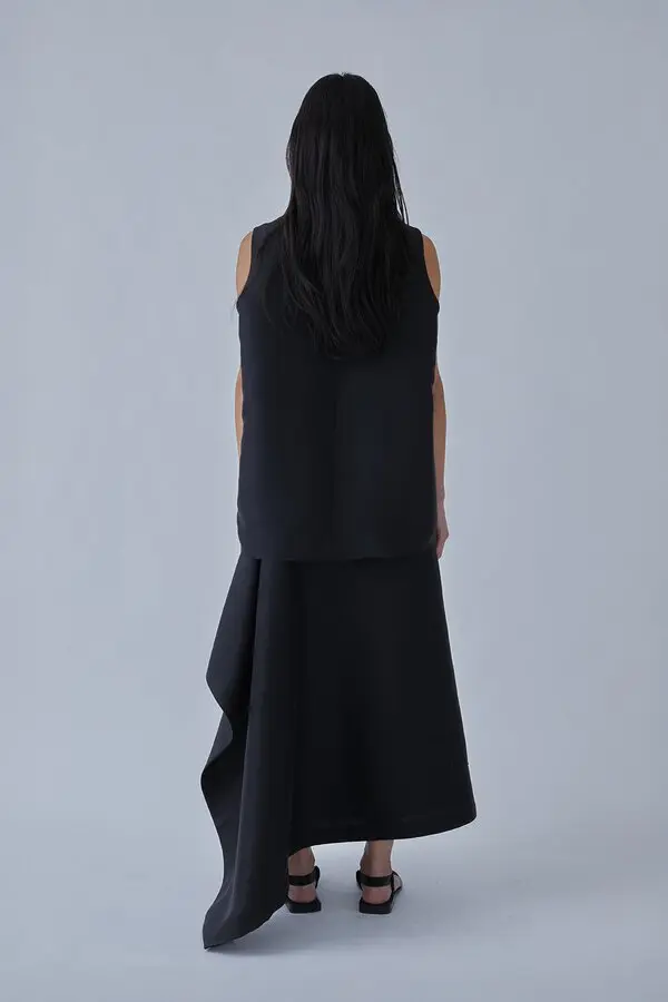 HEIRLOME Valerie Top In Italian Silk Shantung
