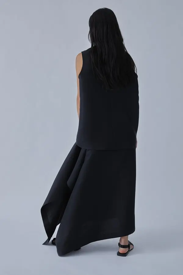 HEIRLOME Valerie Top In Italian Silk Shantung