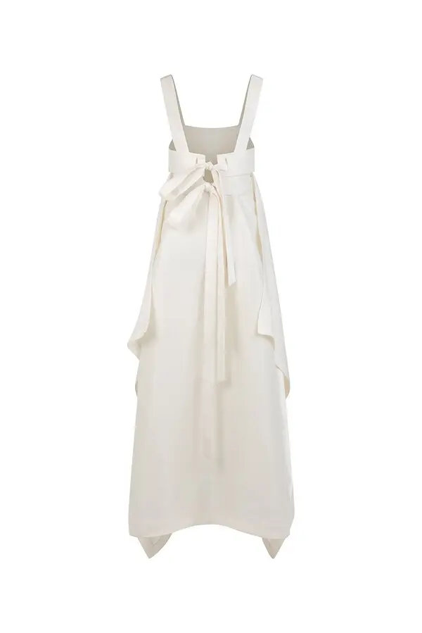 HEIRLOME Monica Dress In Silk And Linen