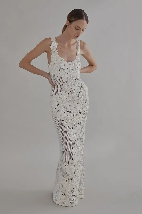 HEIRLOME.COM Emily Dress - Ivory