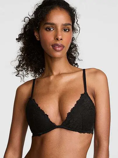 Pink Wink Wink™ Uplift Wireless Plunge Bra - Black
