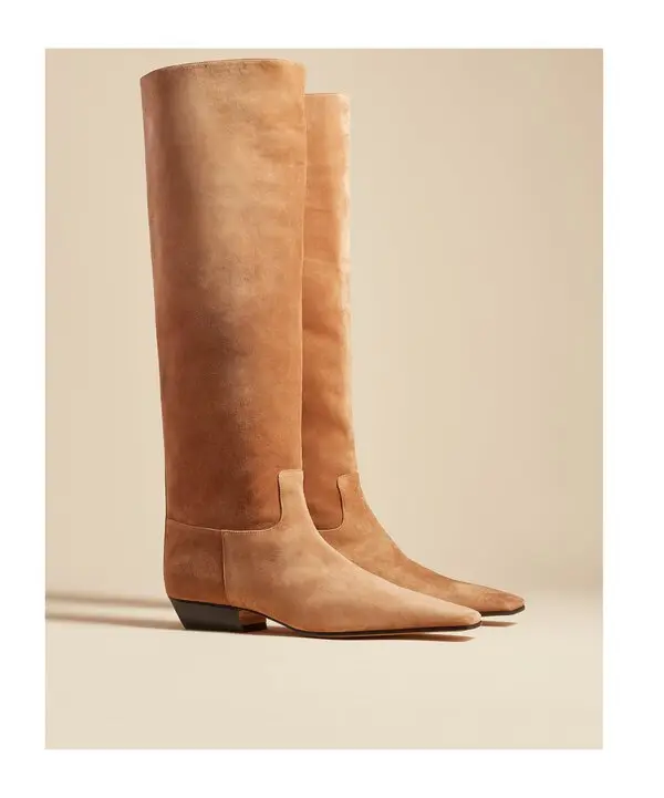 Khaite Marfa Leather Boots