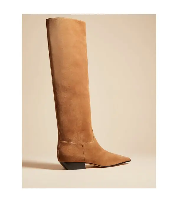 Khaite Marfa Leather Boots