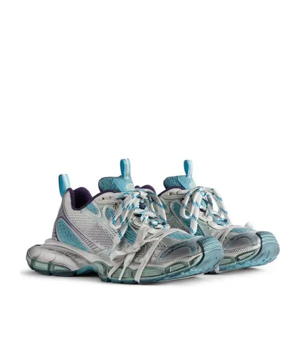Balenciaga 3xl Lace-up Sneakers - Gray