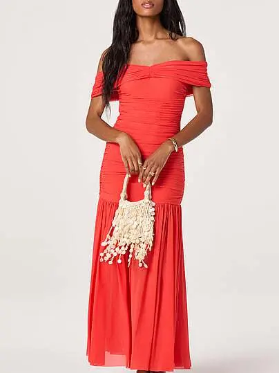 Victoria's Secret Astr The Label Andreana Dress - Red