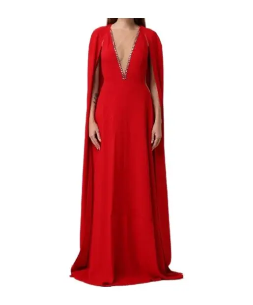 Stella McCartney V-neck Dress - Red